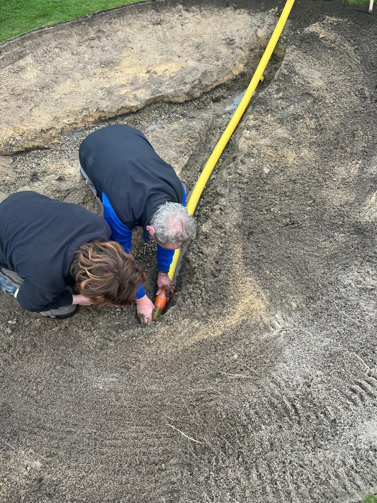 Golf de Biarritz le Phare | Actualités - Réfection des bunkers de greens